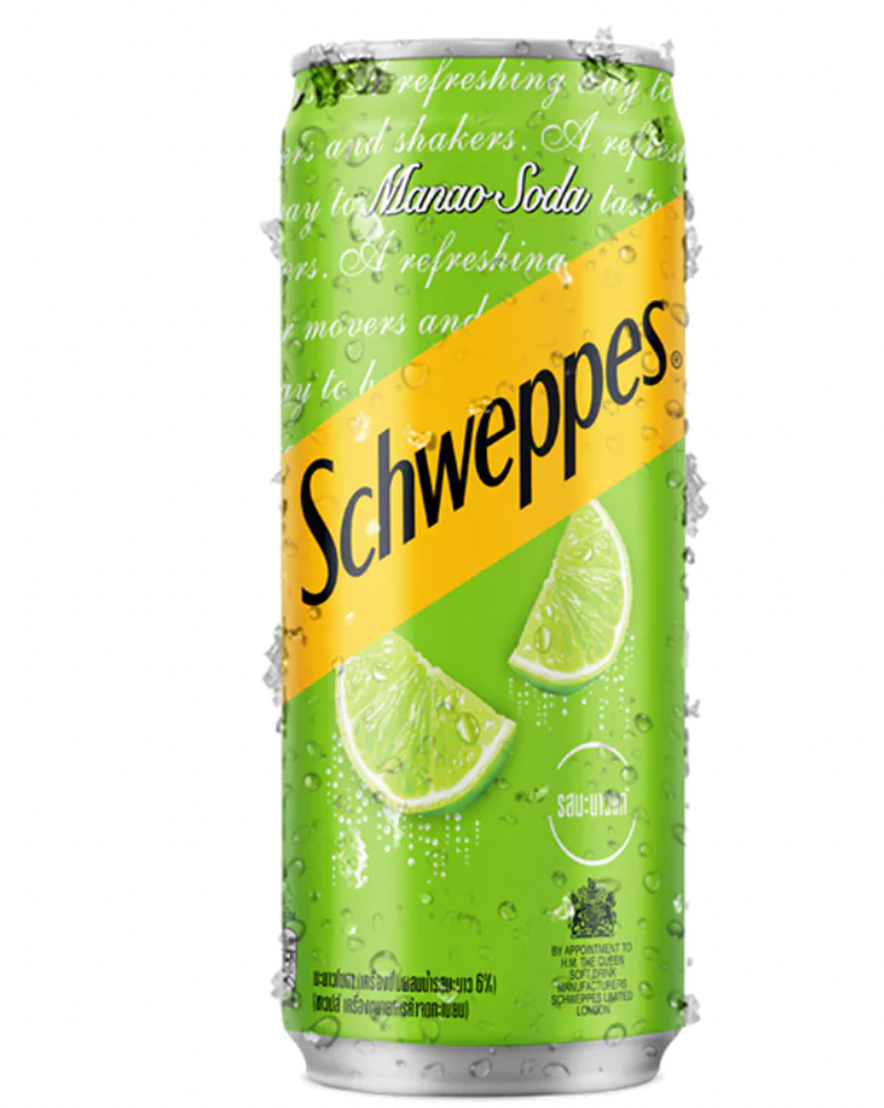 Schweppes Manao Soda – That's Amore Restaurant